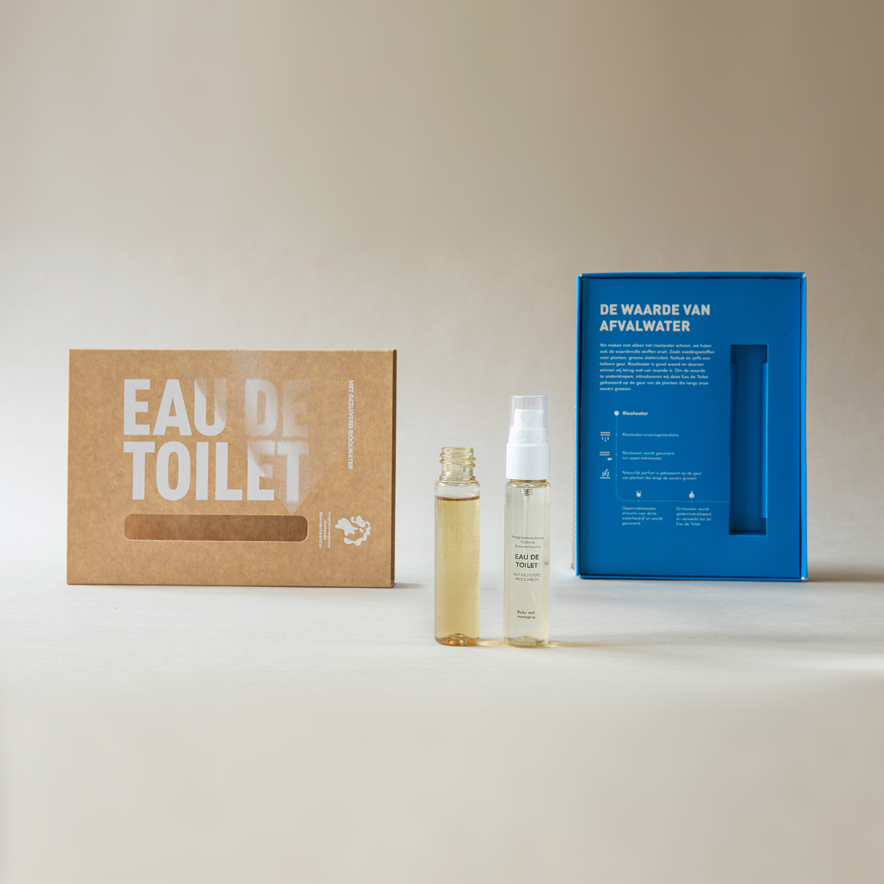 An Eau de Toilet of purified sewer water - Today
